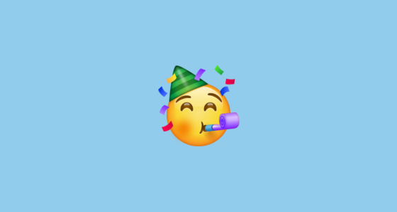 🥳 Partying Face Emoji on WhatsApp 2.22.8.79