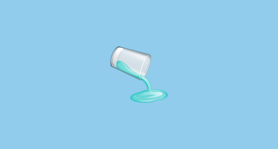 🫗 Liquido Versato Emoji on WhatsApp 2.22.8.79