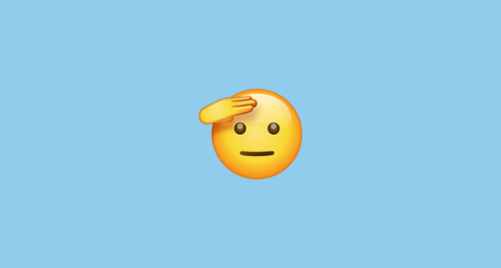 🫡 Saluting Face Emoji on WhatsApp 2.22.8.79