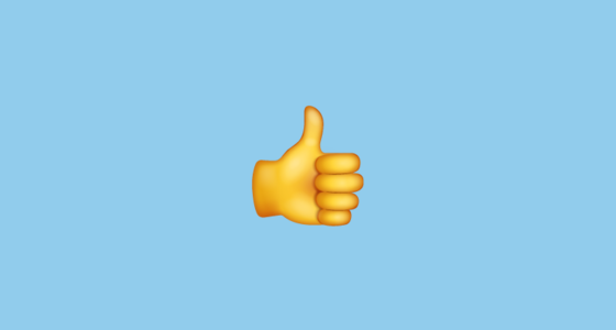 👍 Tommel Opp Emoji on WhatsApp 2.22.8.79