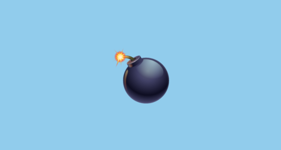 💣 Bomba Emoji on WhatsApp 2.23.2.72