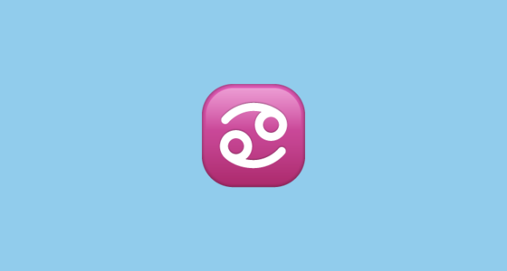 ♋ Cancer Emoji on WhatsApp 2.23.2.72