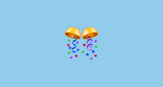 🎊 Confete Emoji on WhatsApp 2.23.2.72