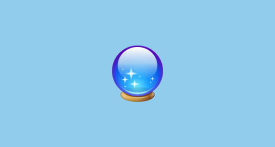🔮 Crystal Ball Emoji on WhatsApp 2.23.2.72
