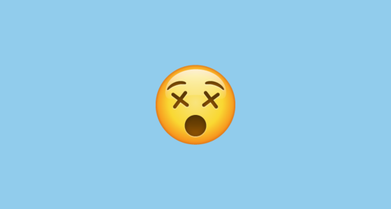 😵 Face with Crossed-Out Eyes Emoji on WhatsApp 2.23.2.72