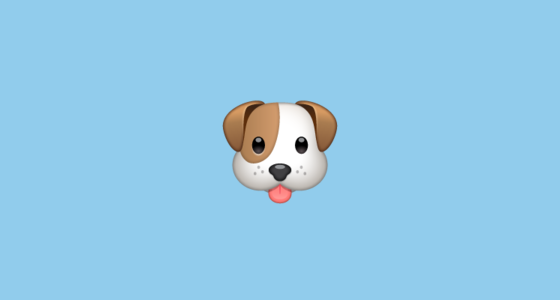 🐶 Cara De Perro Emoji on WhatsApp 2.23.2.72