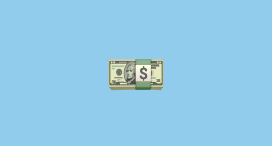 💵 Dollar Banknote Emoji on WhatsApp 2.23.2.72