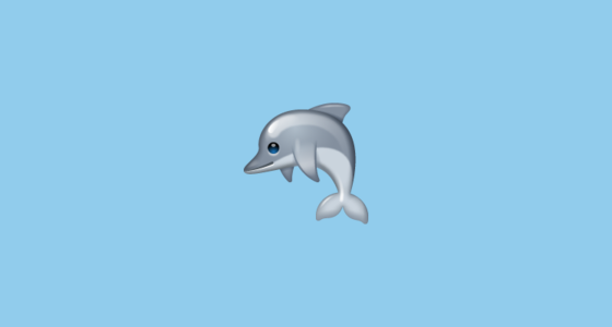 🐬 Delfín Emoji on WhatsApp 2.23.2.72