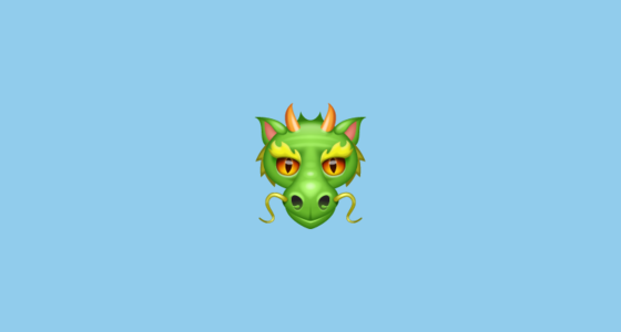 🐲 Dragon Face Emoji on WhatsApp 2.23.2.72