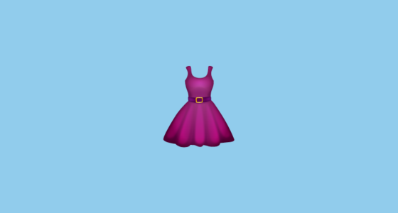 👗 Dress Emoji on WhatsApp 2.23.2.72