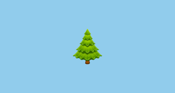 🌲 Árbol De Hoja Perenne Emoji on WhatsApp 2.23.2.72