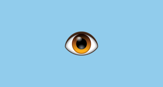 👁️ Ojo Emoji on WhatsApp 2.23.2.72