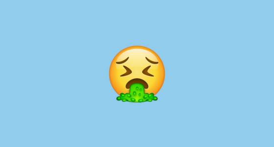 🤮 Face Vomiting Emoji on WhatsApp 2.23.2.72