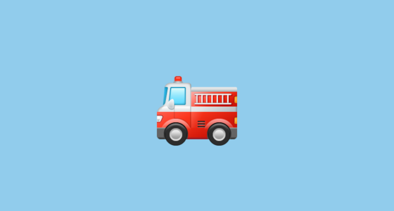 🚒 Fire Engine Emoji on WhatsApp 2.23.2.72