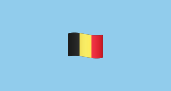🇧🇪 Bandera: Bélgica Emoji on WhatsApp 2.23.2.72