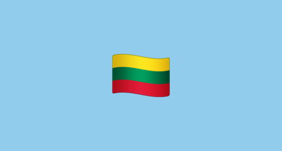 🇱🇹 Flag: Lithuania Emoji on WhatsApp 2.23.2.72