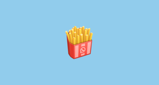 🍟 Batata Frita Emoji on WhatsApp 2.23.2.72