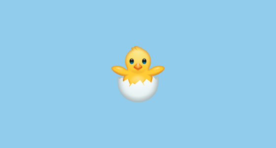 🐣 Hatching Chick Emoji on WhatsApp 2.23.2.72