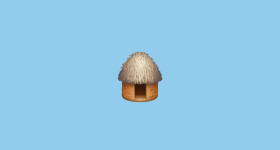 🛖 Cabaña Emoji on WhatsApp 2.23.2.72
