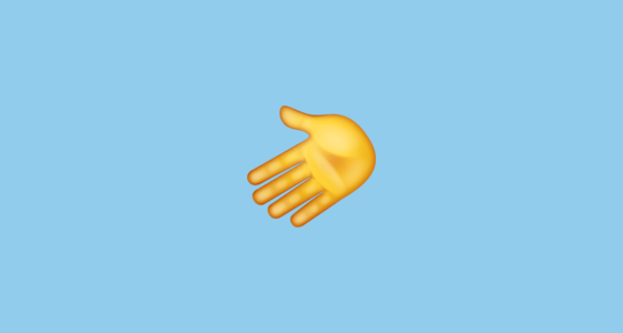 🫲 Leftwards Hand Emoji on WhatsApp 2.23.2.72