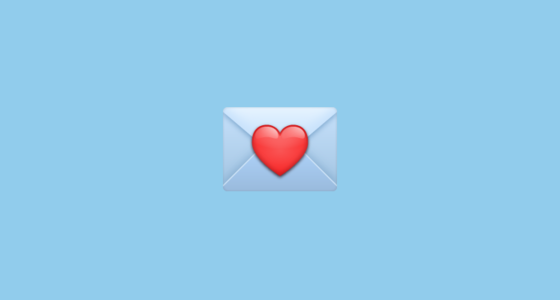 💌 Carta De Amor Emoji on WhatsApp 2.23.2.72