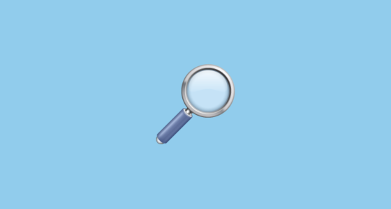 🔎 Vergrootglas Naar Rechts Gericht Emoji on WhatsApp 2.23.2.72
