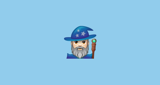 🧙🏻‍♂️ Man Mage: Light Skin Tone Emoji on WhatsApp 2.23.2.72