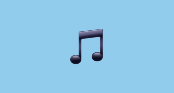 🎵 Nota Musical Emoji on WhatsApp 2.23.2.72