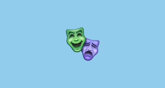 🎭 Performing Arts Emoji on WhatsApp 2.23.2.72