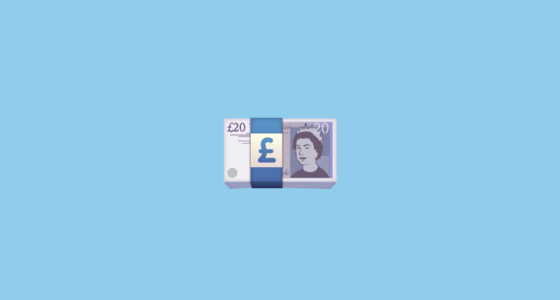 💷 Pound Banknote Emoji on WhatsApp 2.23.2.72