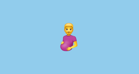 🫃 Pregnant Man Emoji on WhatsApp 2.23.2.72