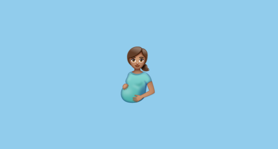 🤰🏽 Mujer Embarazada: Tono De Piel Medio Emoji on WhatsApp 2.23.2.72