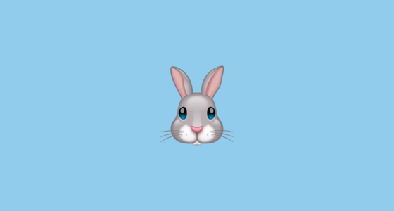 🐰 Tête De Lapin Emoji on WhatsApp 2.23.2.72