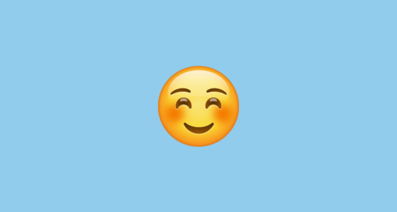 ☺️ Lachend Gezicht Emoji on WhatsApp 2.23.2.72