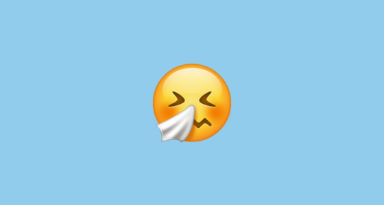 🤧 Sneezing Face Emoji on WhatsApp 2.23.2.72