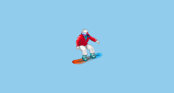🏂 Praticante De Snowboard Emoji on WhatsApp 2.23.2.72