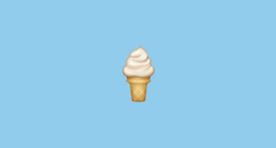 🍦 Cono Gelato Emoji on WhatsApp 2.23.2.72