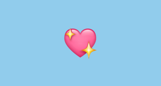 💖 Corazón Brillante Emoji on WhatsApp 2.23.2.72