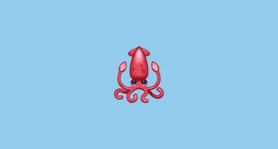 🦑 Squid Emoji on WhatsApp 2.23.2.72