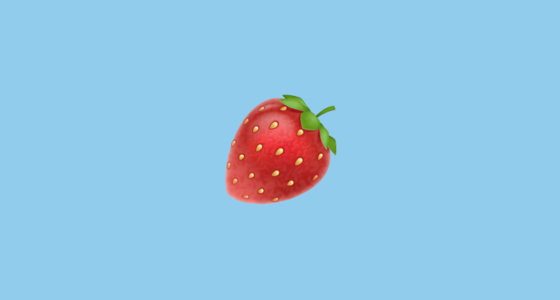 🍓 Morango Emoji on WhatsApp 2.23.2.72
