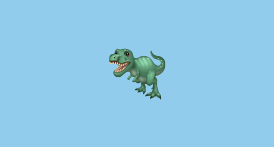🦖 T-Rex Emoji on WhatsApp 2.23.2.72