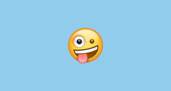 🤪 Zany Face Emoji on WhatsApp 2.23.2.72