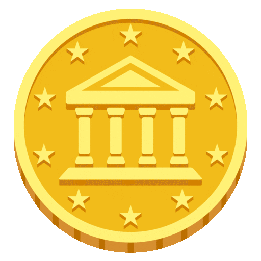 Noto Color Emoji, Animated 16.0의 🪙 동전