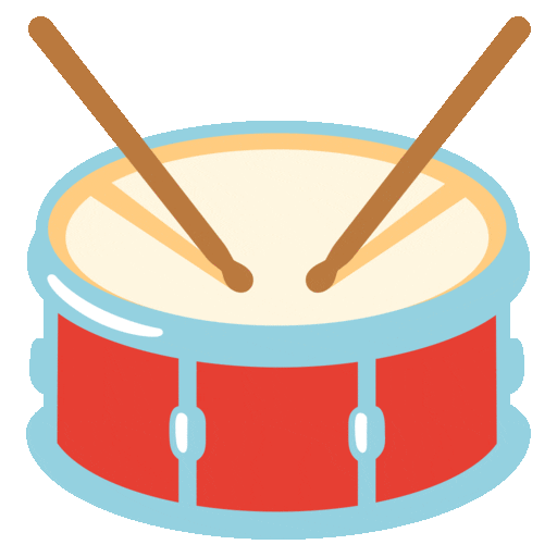 Gif De Dibujos Animados De Tambores Timbal 30 Lapiz Gif Con Movimiento