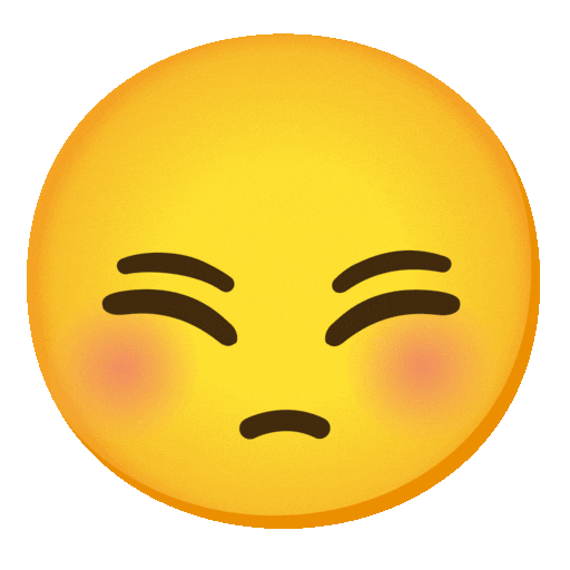 😳 Flushed Face on Noto Color Emoji, Animated 16.0