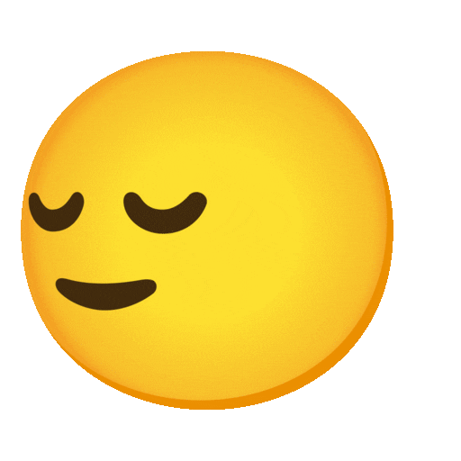 🙂‍↔️ Head Shaking Horizontally on Noto Color Emoji, Animated 16.0