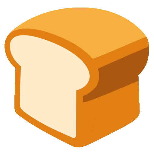🍞 Brot auf Noto Color Emoji, Animated 17.0