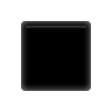 Black Medium-Small Square on Apple iOS 12.1