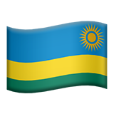 🇷🇼 Flag: Rwanda on Apple iOS 12.1