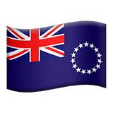 🇨🇰 Flag: Cook Islands on Apple iOS 18.4